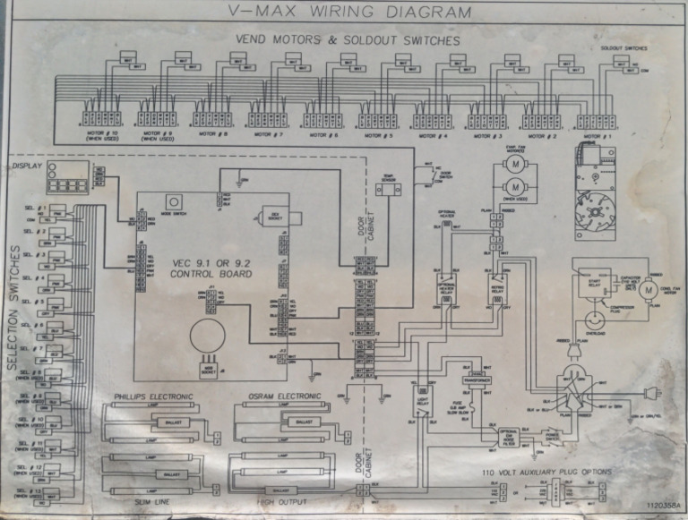 Vendo Vmax Wiring Diagram 91 92 | PDF