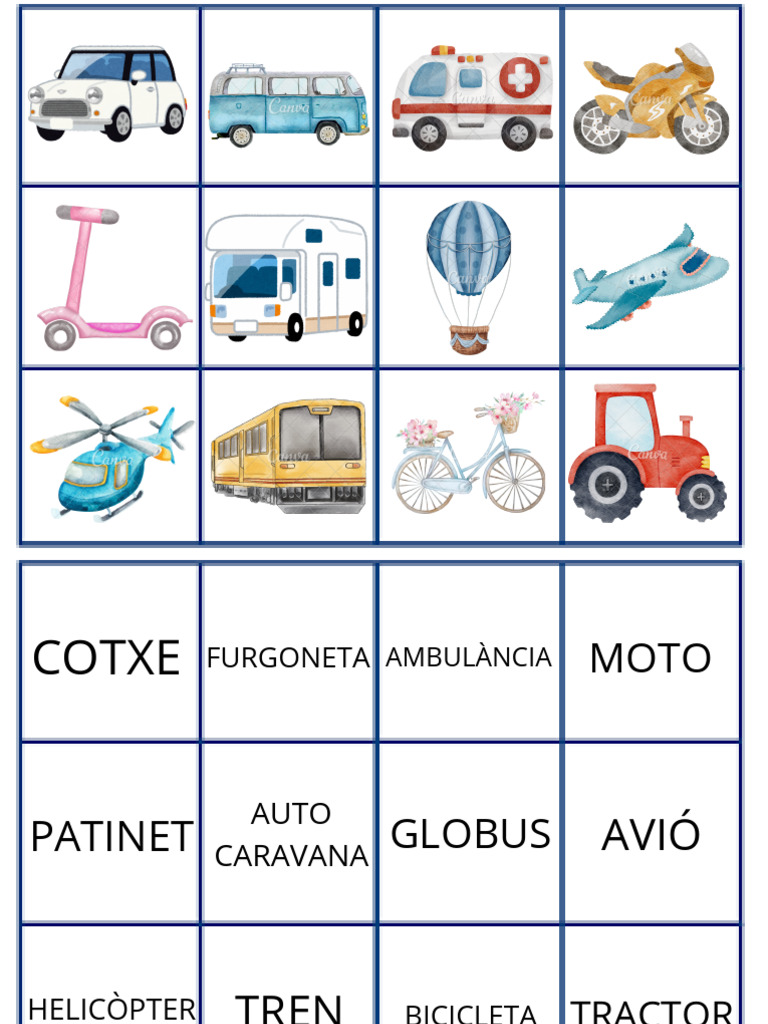 Bingo Infantil | PDF