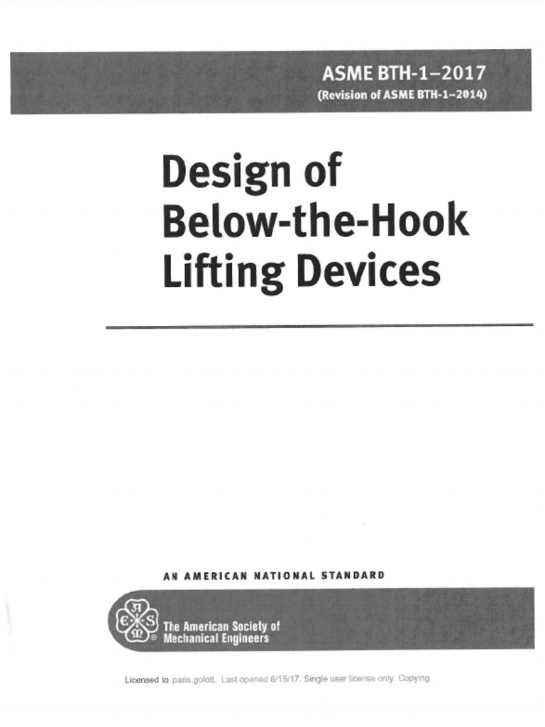 ASME BTH 1 2017 (Escaneado) | PDF