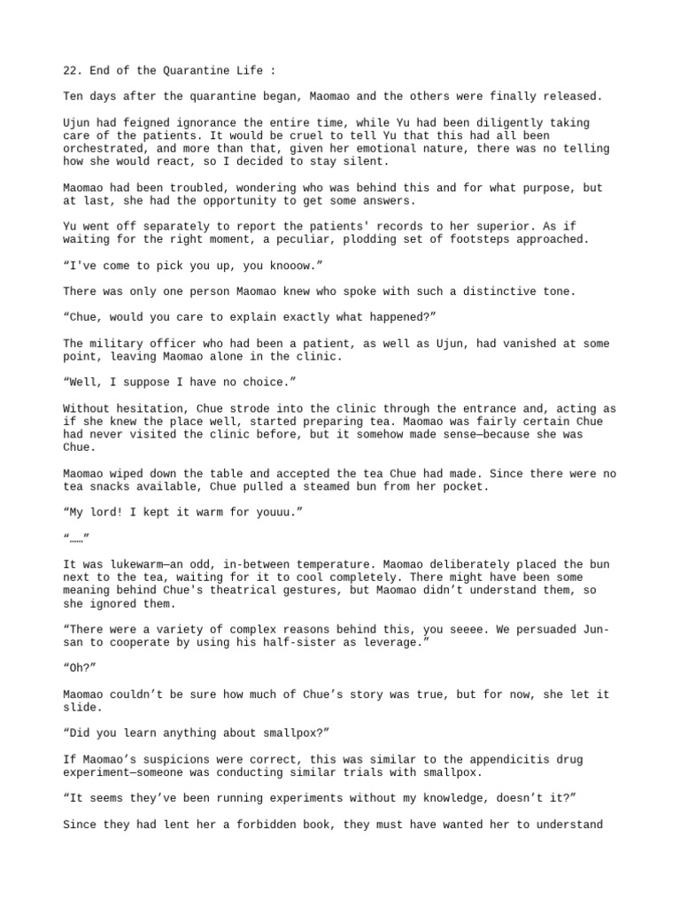 End of The Quarantine Life | PDF