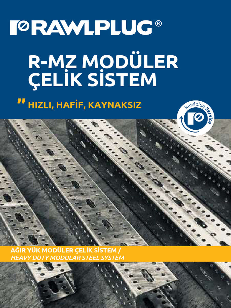 Rawlplug - R-MZ Moduler Celik Sistem Katalogu | PDF