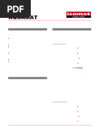 Promat Fendolite Mii Product Data Sheet | PDF | Concrete | Fires