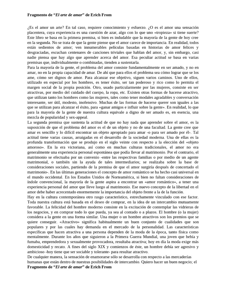 Text Erich From 1 | PDF | Amor | Matrimonio