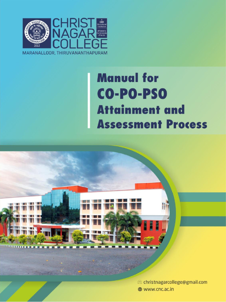 CO-PO-PSO Assessment Framework Guide | PDF | Mathematics | Statistics