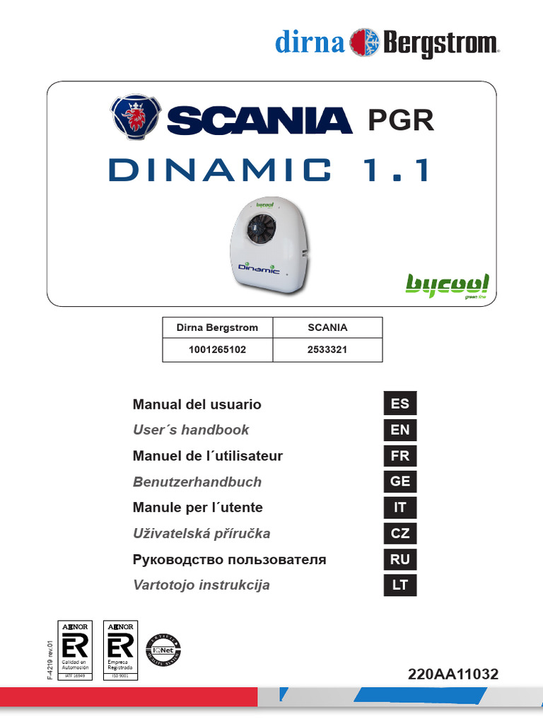 Bycool Dinamic 11 | PDF | Electrónica | Bienes manufacturados