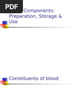 Blood Component Separation Methods | PDF | Blood Cell | Centrifuge