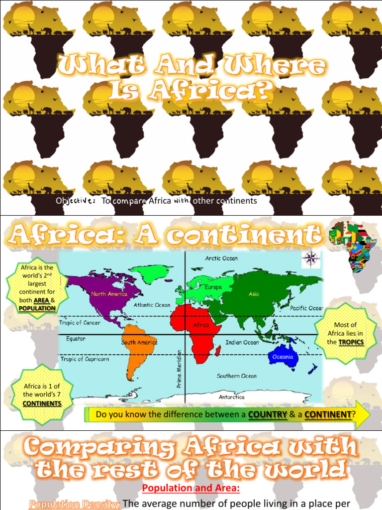 W1 What and Where Is Africa | PDF
