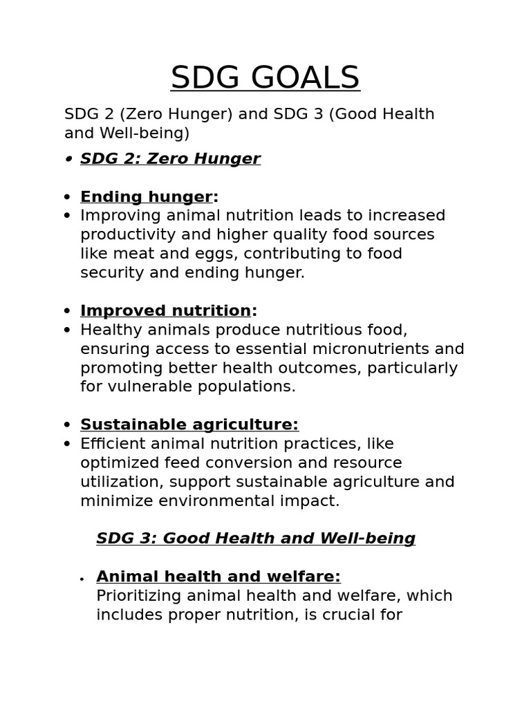 SDG Goals | PDF