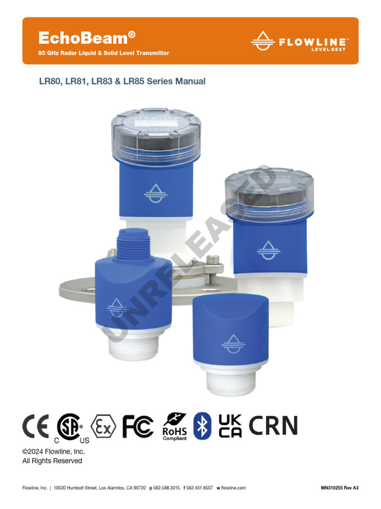EchoBeam-LR80 LR81 LR83 LR85-Manual | PDF | Radar | Antenna (Radio)