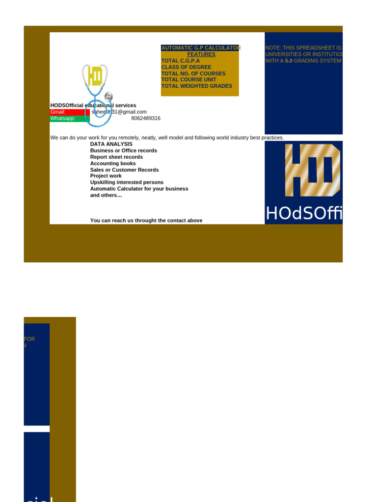 Auto G.P Calculator by Hods | PDF