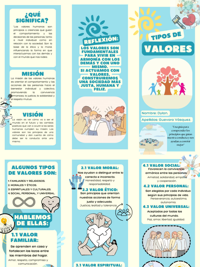 Folleto Tríptico Campamento de Verano Ilustrado Cool Azul - 20250624 ...