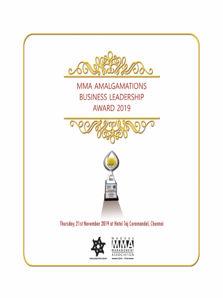 MMA BLA Invitation 2019 | PDF