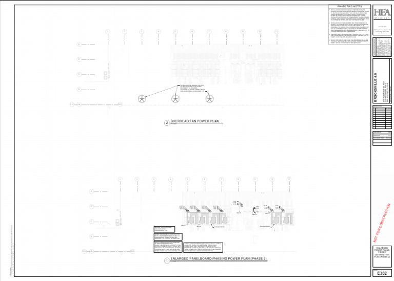 4320 - E302 Power Distribution Plan | PDF