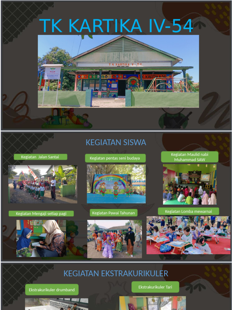 Tk Kartika IV-54 Ppt Yayasan | PDF