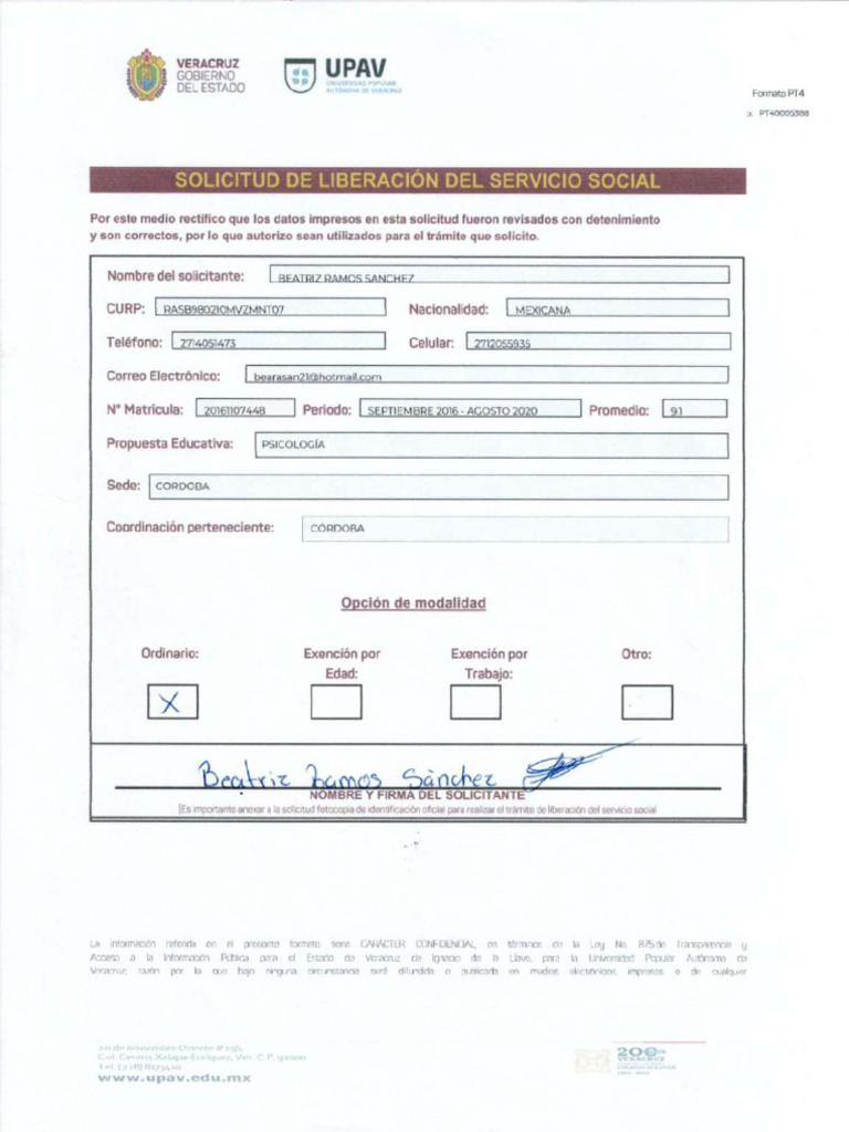 Ramos Sanchez Beatriz Psic Sep2016 Cordoba | PDF