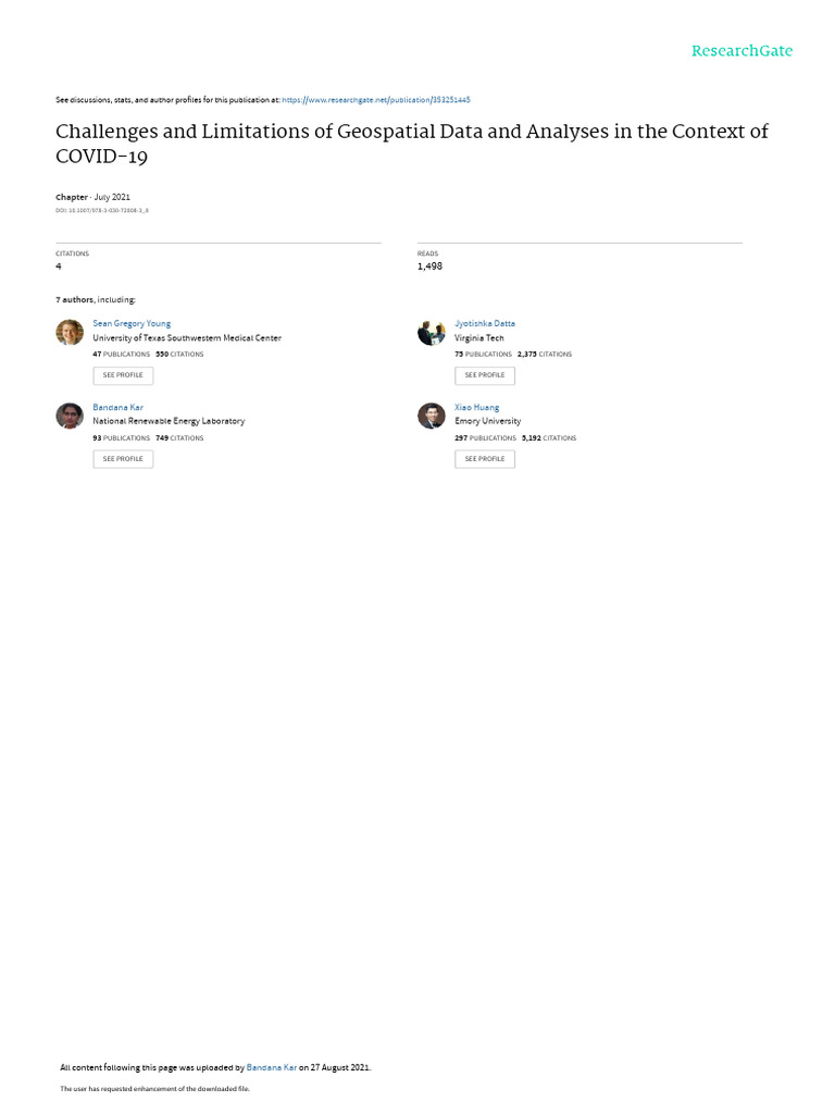 Challenges Limitations COVID-19 | PDF