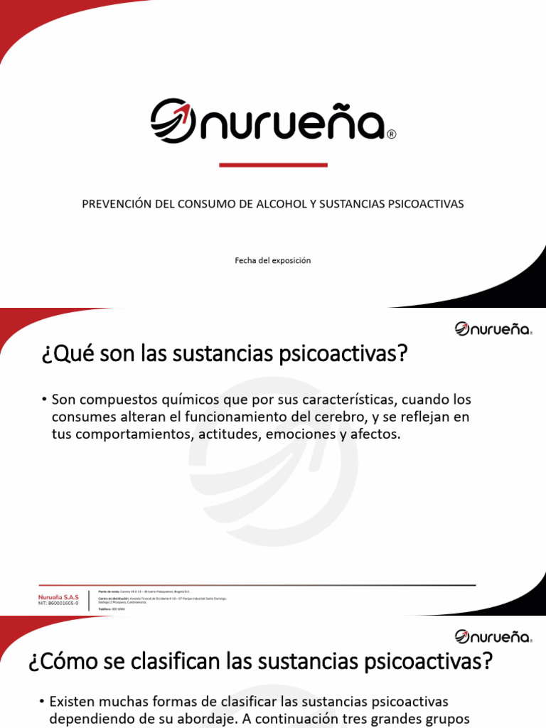 Prevención Del Consumo Sustancias Psicoactivas | PDF | Drogas Psicoactivas | Drogas