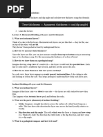 True vs Apparent Thickness in Geology | PDF | Stratigraphy | Geology