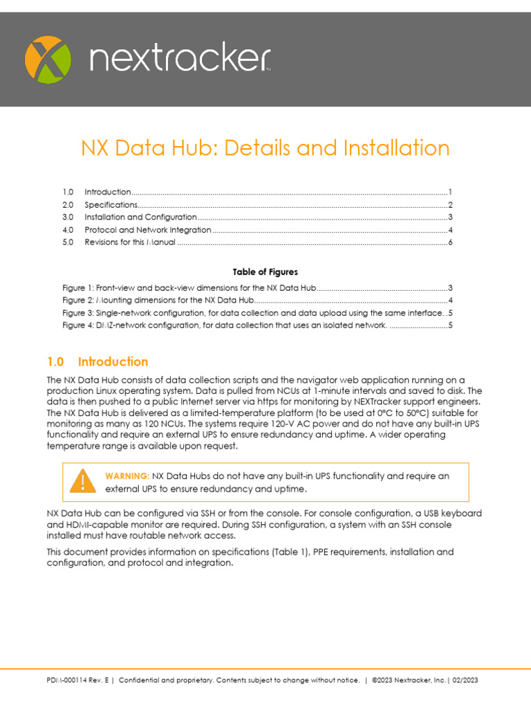 PDM-000114 NX Data Hub - Details and Installation Rev - E | PDF ...
