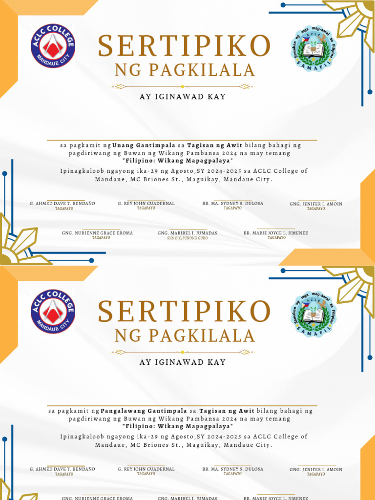 Certificate of Winner (ACLC) - 20240828 - 152655 - 0000 | PDF