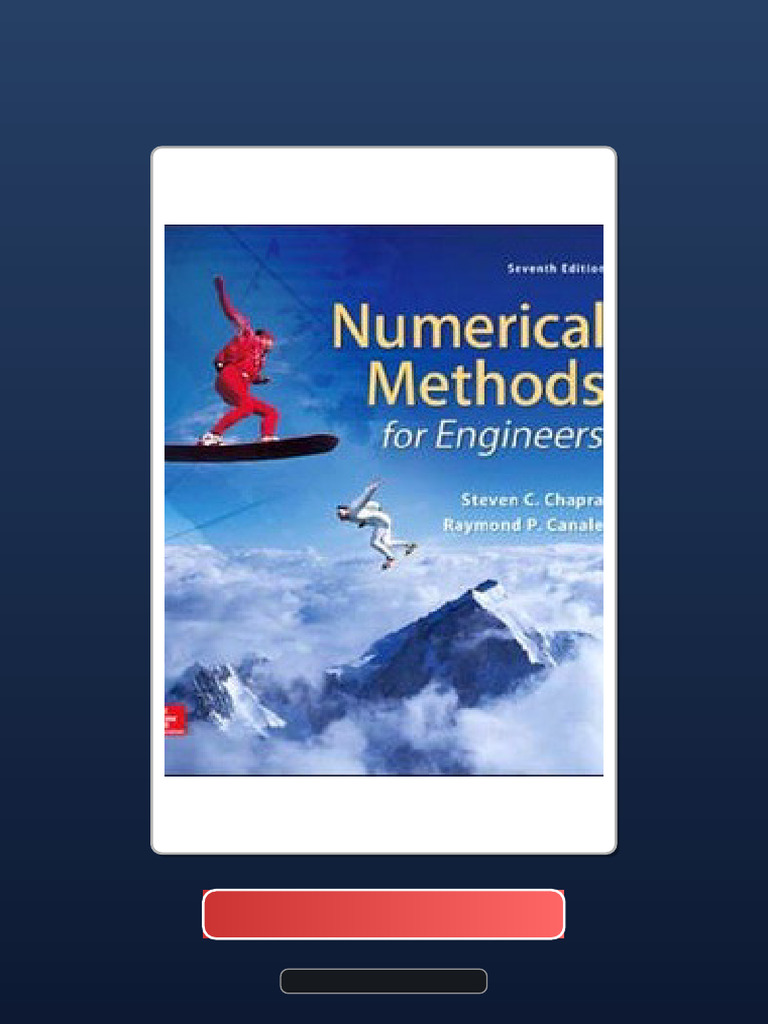 Numerical Methods for Engineers 7th Edition Full Download | PDF ...
