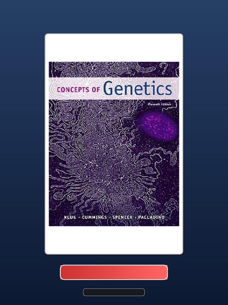 Concepts of Genetics 11th Edition Full Download | PDF | Dna | Gene