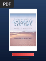 Fundamentals of Database Systems 4th Edition Full Download | PDF ...