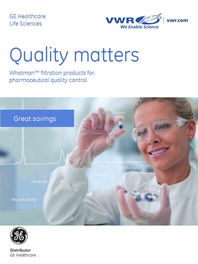 GE Healthcare Whatman Filtration Farmaceutica | PDF | High Performance ...