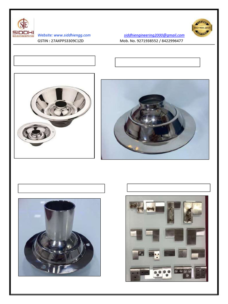 Siddhi Eng. Brochure New Catlog..11 | PDF