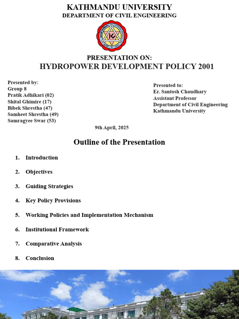 Hydropower Development Policy 2001 Overview | PDF | Hydropower | Rural ...