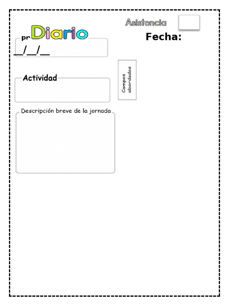 Formato de Diario | PDF