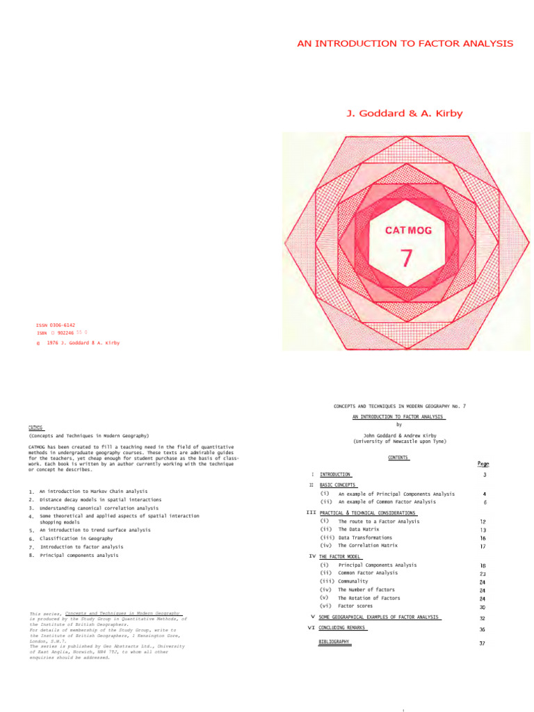 07 Intro Factor Analysis | PDF | Factor Analysis