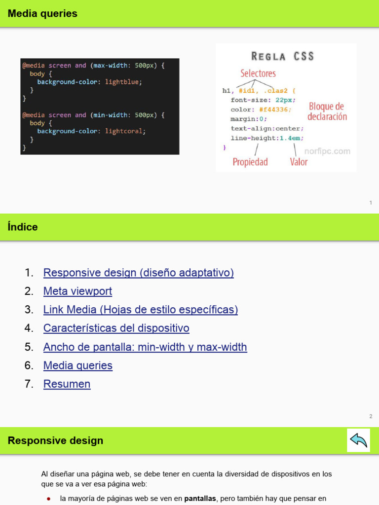 Temario Completo | PDF | HTML | Animación