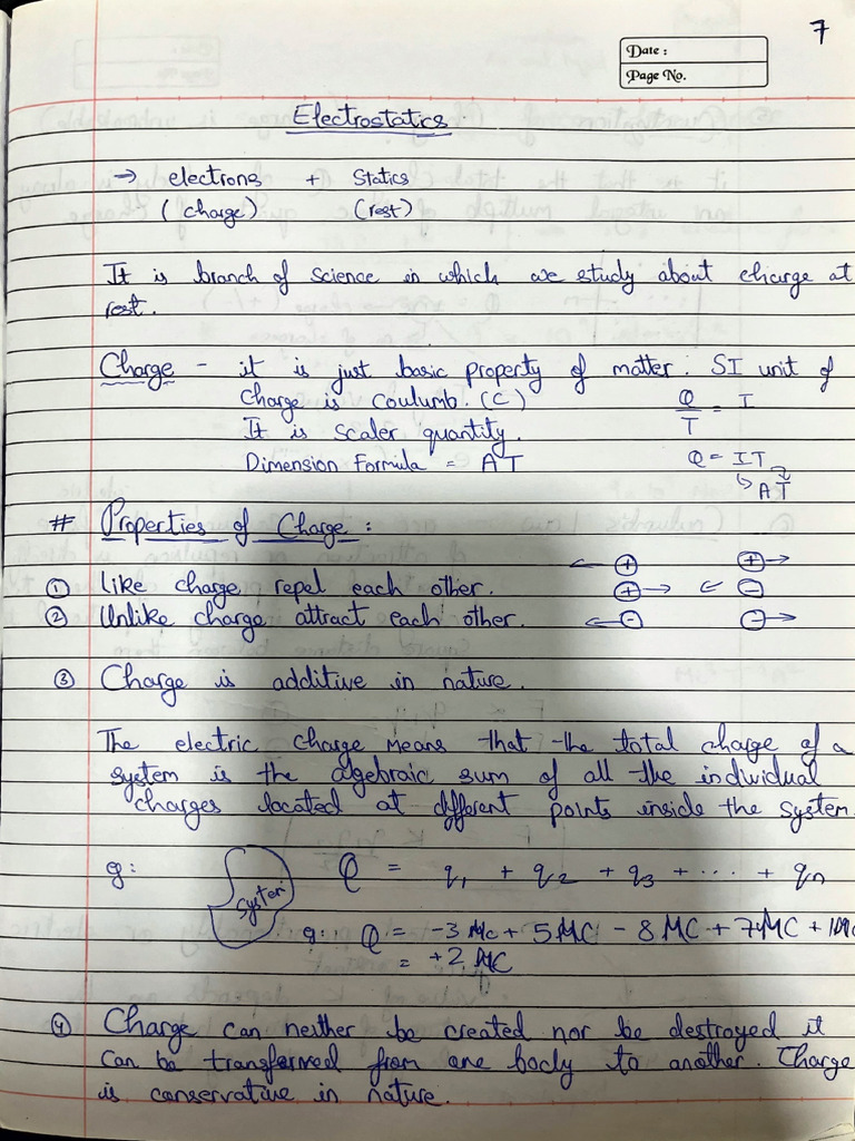 Electrostatics 1 | PDF