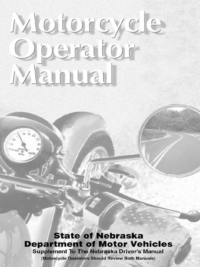 Nebraska Motorcycle Manual - Nebraska Motorcycle Handbook | PDF | Anti ...