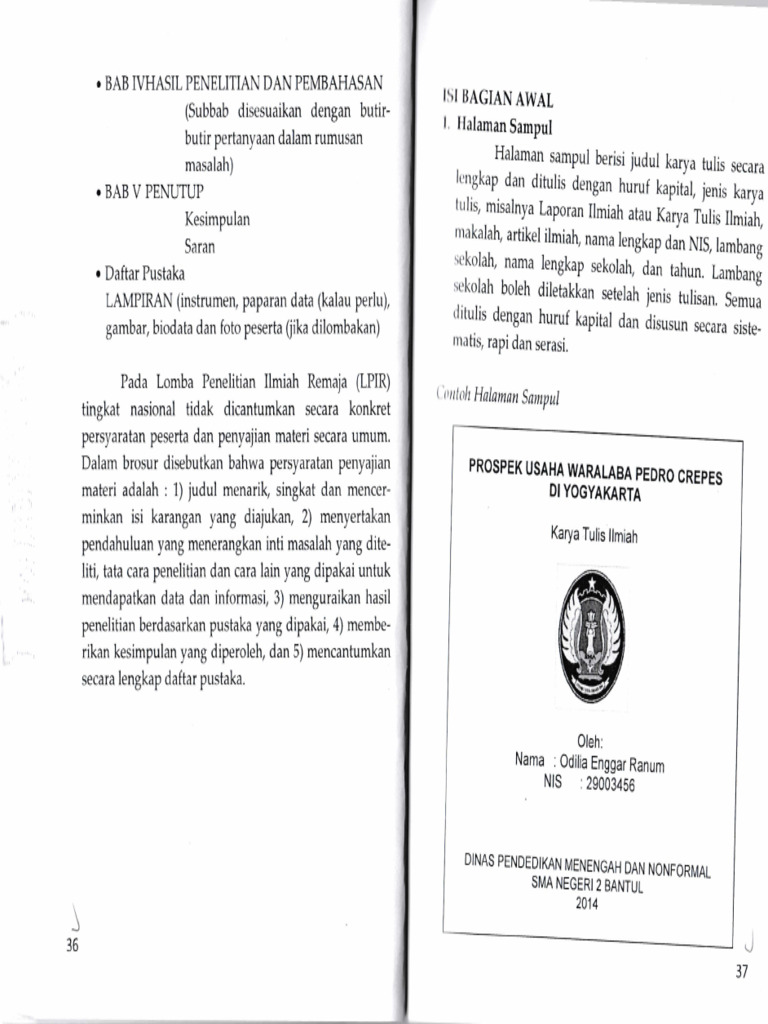 Isi Bagian Awal | PDF