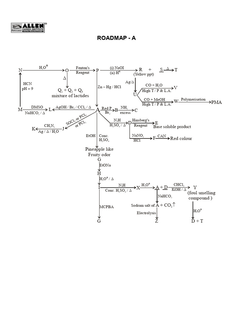 Chemical Reaction Roadmap for Success | PDF | Physical Chemistry | Atoms
