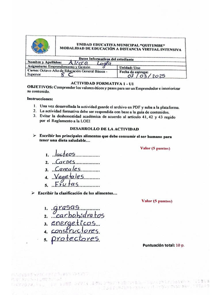 Proyecto Interdiciplinario 8C | PDF