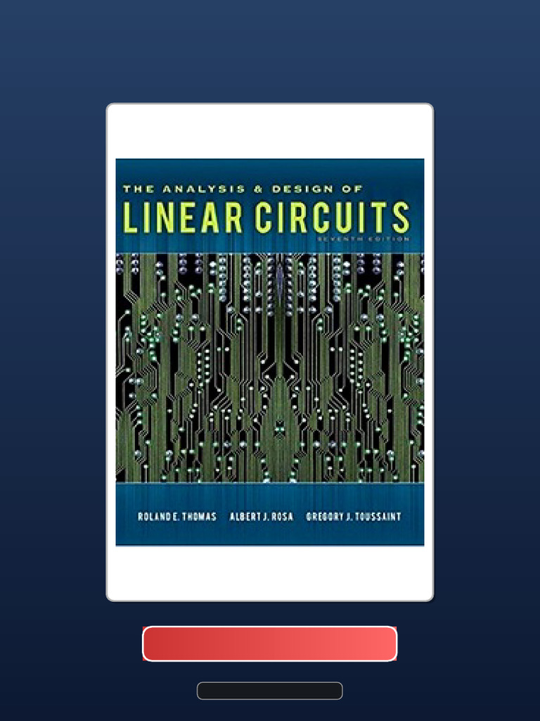 The Analysis and Design of Linear Circuits 7th Edition Full Download | PDF | Multiple Choice ...