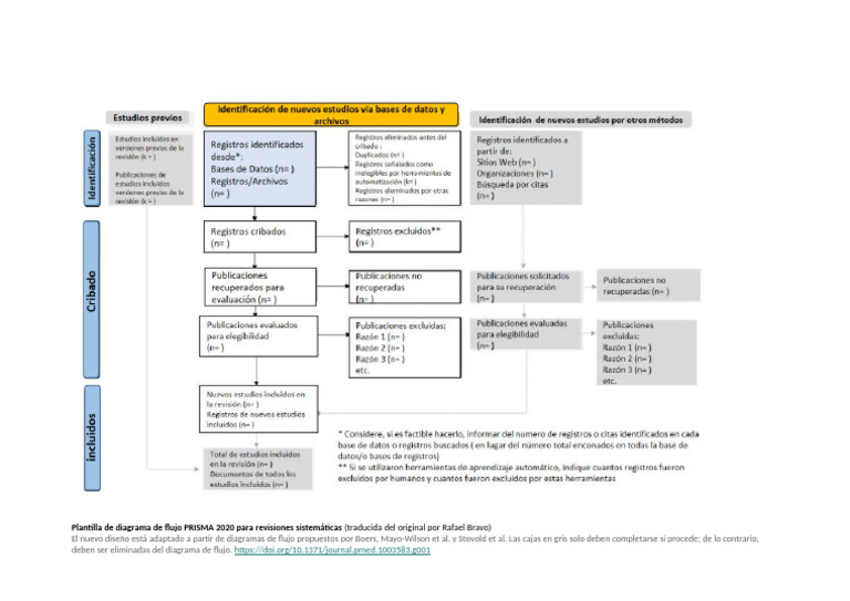 DIAGRAMA PRISMA Ejemplo | PDF