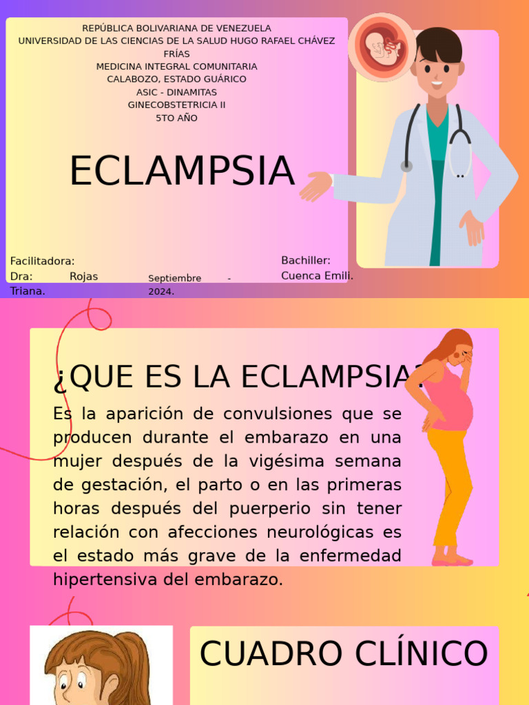 Eclampsia: Diagnóstico y Tratamiento | PDF