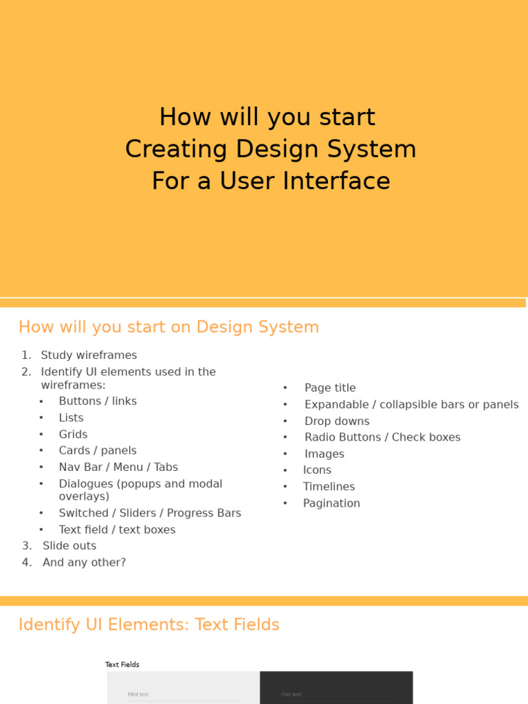 Create A Design System | PDF | User Interface | Icon (Computing)