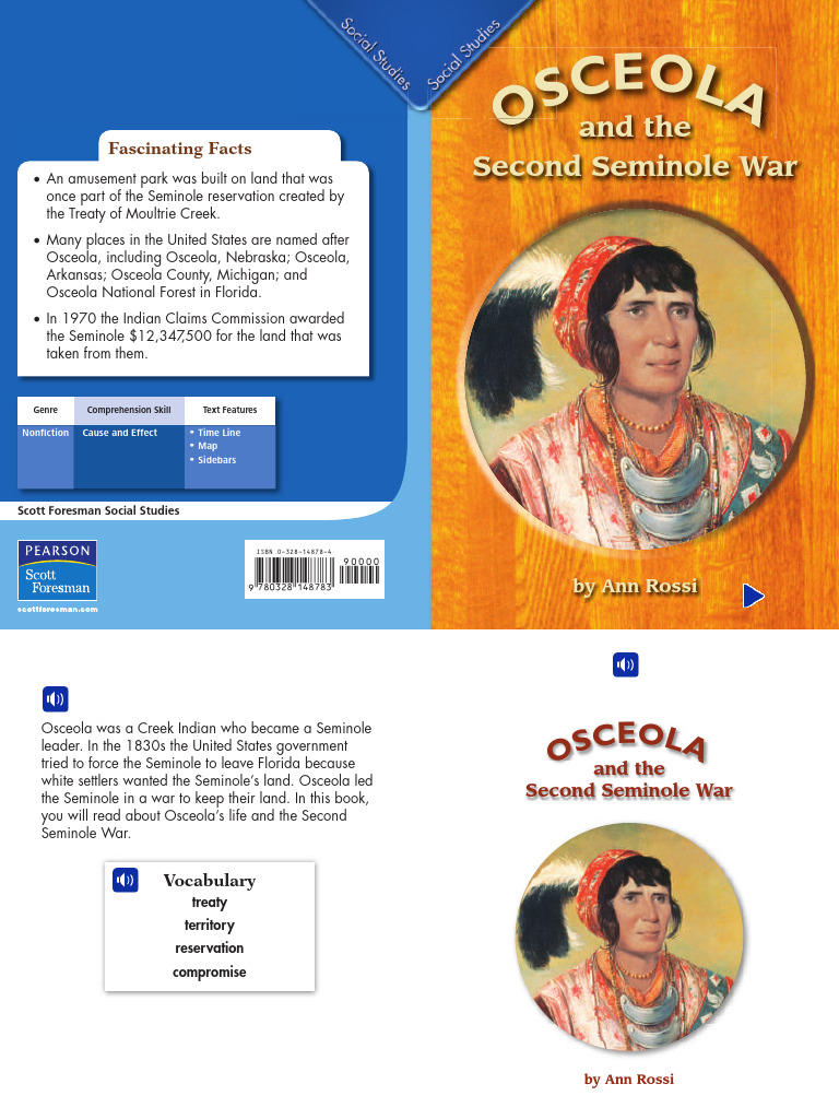 G4 - SS - 3B - Osceola and The Second Seminole War | PDF | Seminole ...