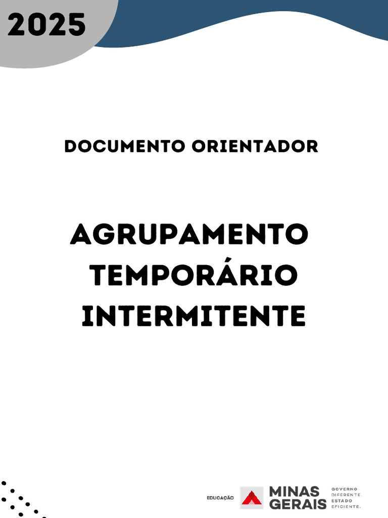 Agrupamento Temporário Intermitente 2025 | PDF | Pedagogia | Aprendizado