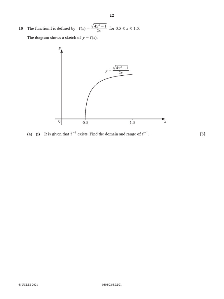 Extracted Pages From 0606 M21 Qp 22 6 Pdf