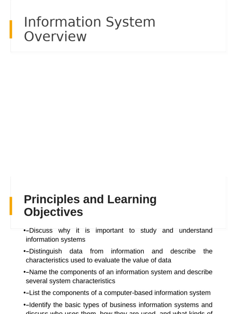 Understanding Information Systems Basics | PDF | Computer Network ...