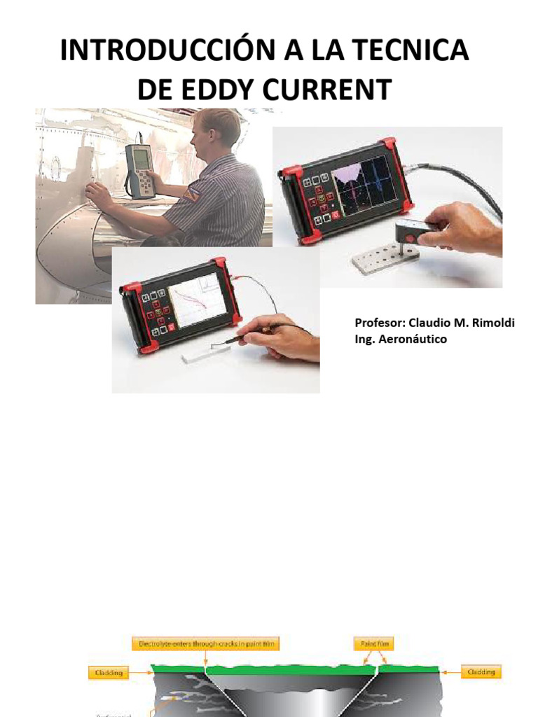 Introduccion A La Tecnica de Eddy Current | PDF | Inductor | Corriente eléctrica