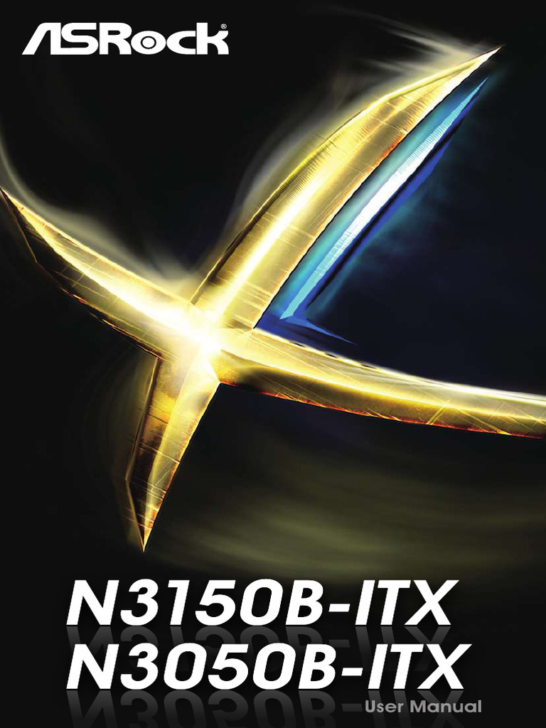 ASRock N3150B ITX UserManual | PDF | Mobile App | Usb