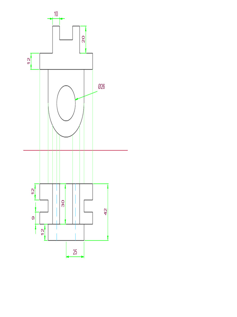 Orthographic View Model4 | PDF