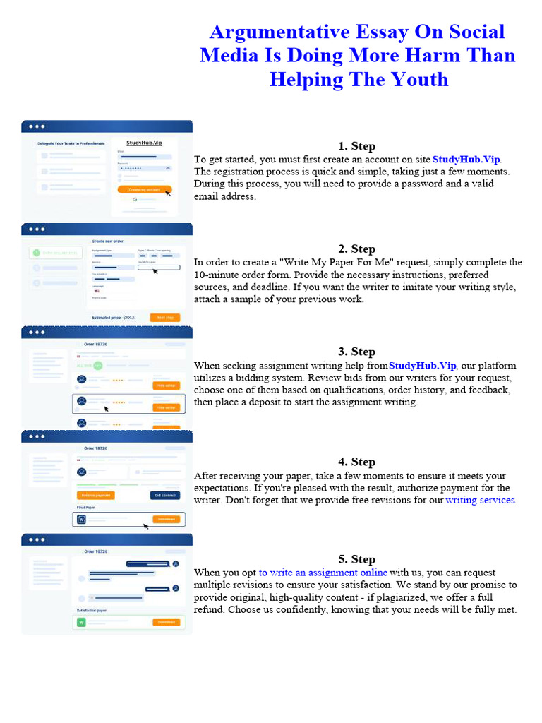 Argumentative Essay On Social Media Is Doing More Harm Than Helping The ...